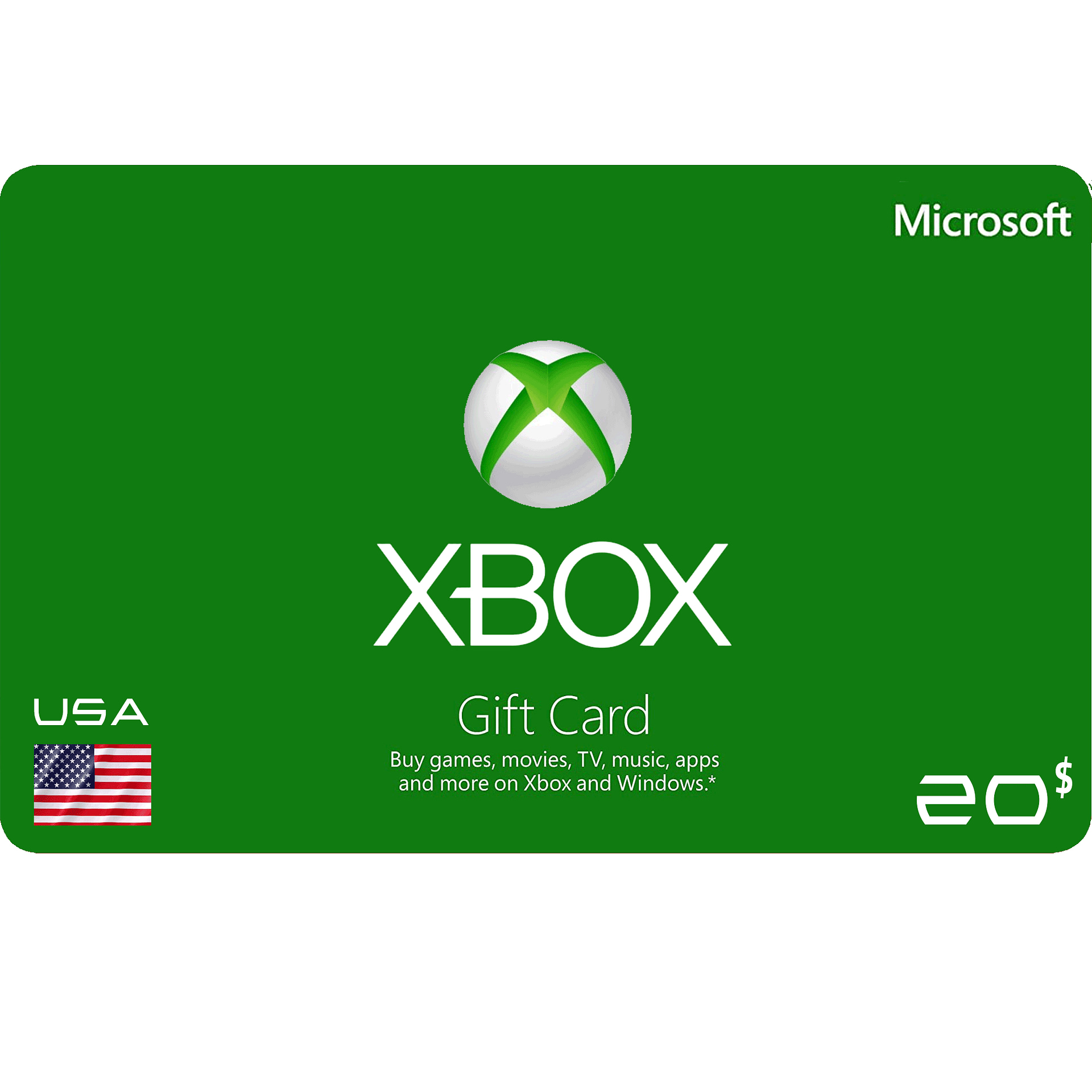 Xbox Card 20$ USA - CARD1U